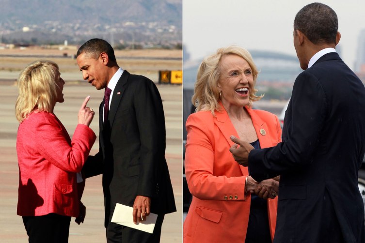 Jan Brewer and President Obama: How Much Has Changed in a Year | TIME.com
